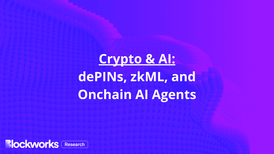 Crypto Encounters AI: A Comprehensive Breakdown of The Space ...