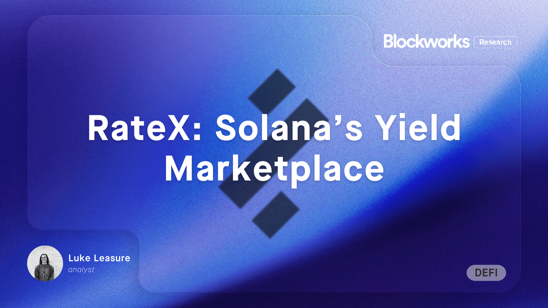 RateX: Solana's Yield Marketplace | Blockworks Research