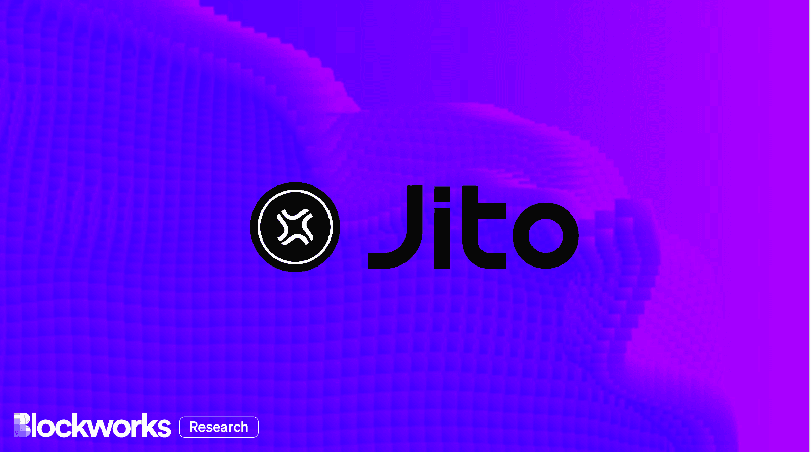 The Jito Network: The MEV Frontier on Solana | Blockworks Research