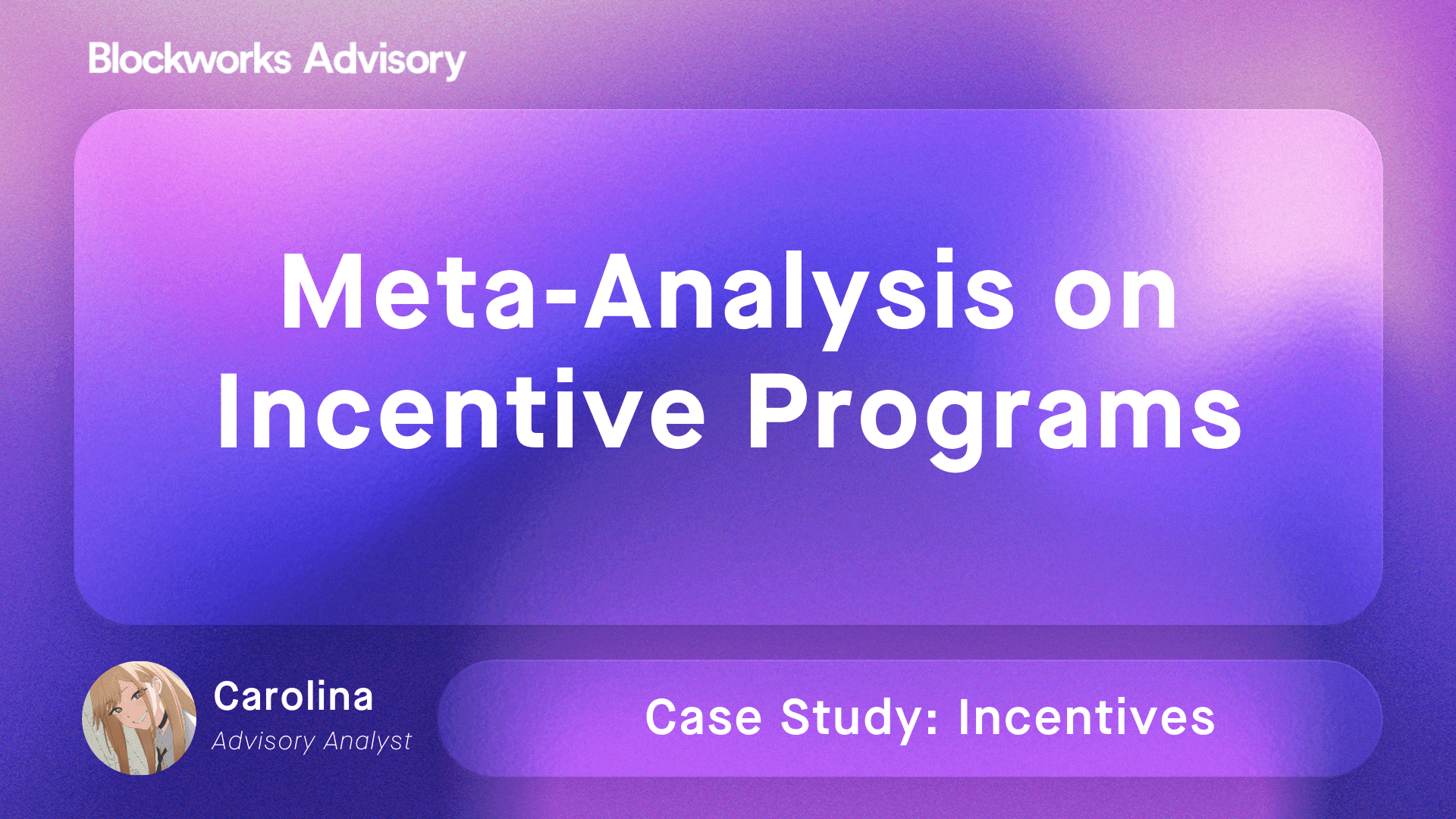 Meta-Analysis on Incentive Programs | Blockworks Research