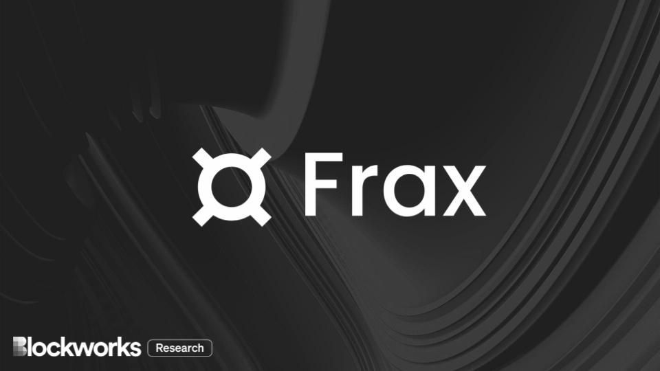 Frax: Q2 Update | Blockworks Research
