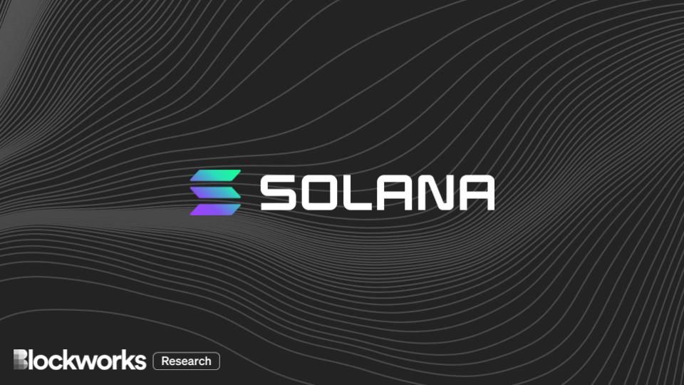 Solana Q2 Update | Blockworks Research